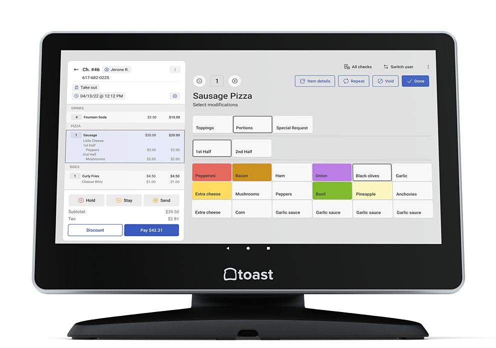 Toast Restaurant Point Of Sale Management System Toast Restaurant Point Of Sale Management System