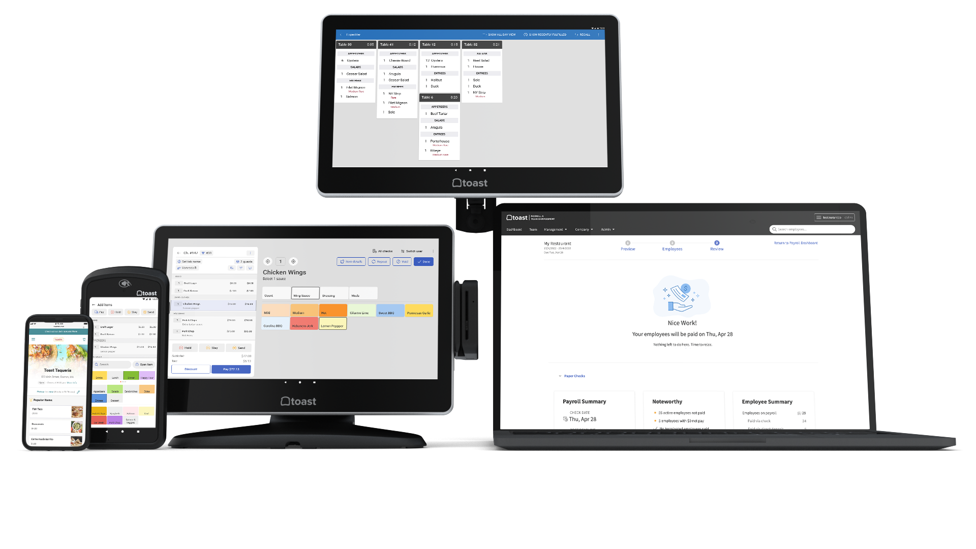 Payment and Credit Card Processing | Toast POS