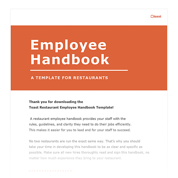 How to Run a Pre-Shift Meeting With Restaurant Staff (Template) - On ...