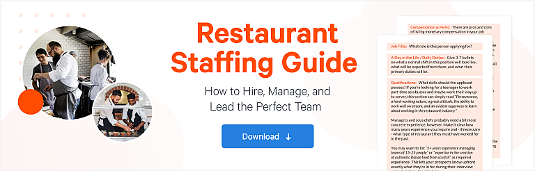 The Restaurant Staffing Guide: How to Hire, Manage, and Lead the ...