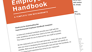 How to Run a Pre-Shift Meeting With Restaurant Staff (Template) - On ...