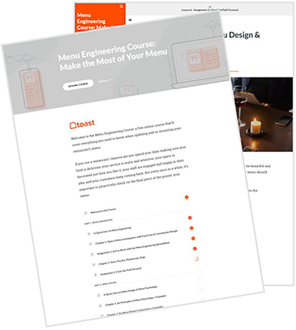 The Menu Engineering Course | Toast POS