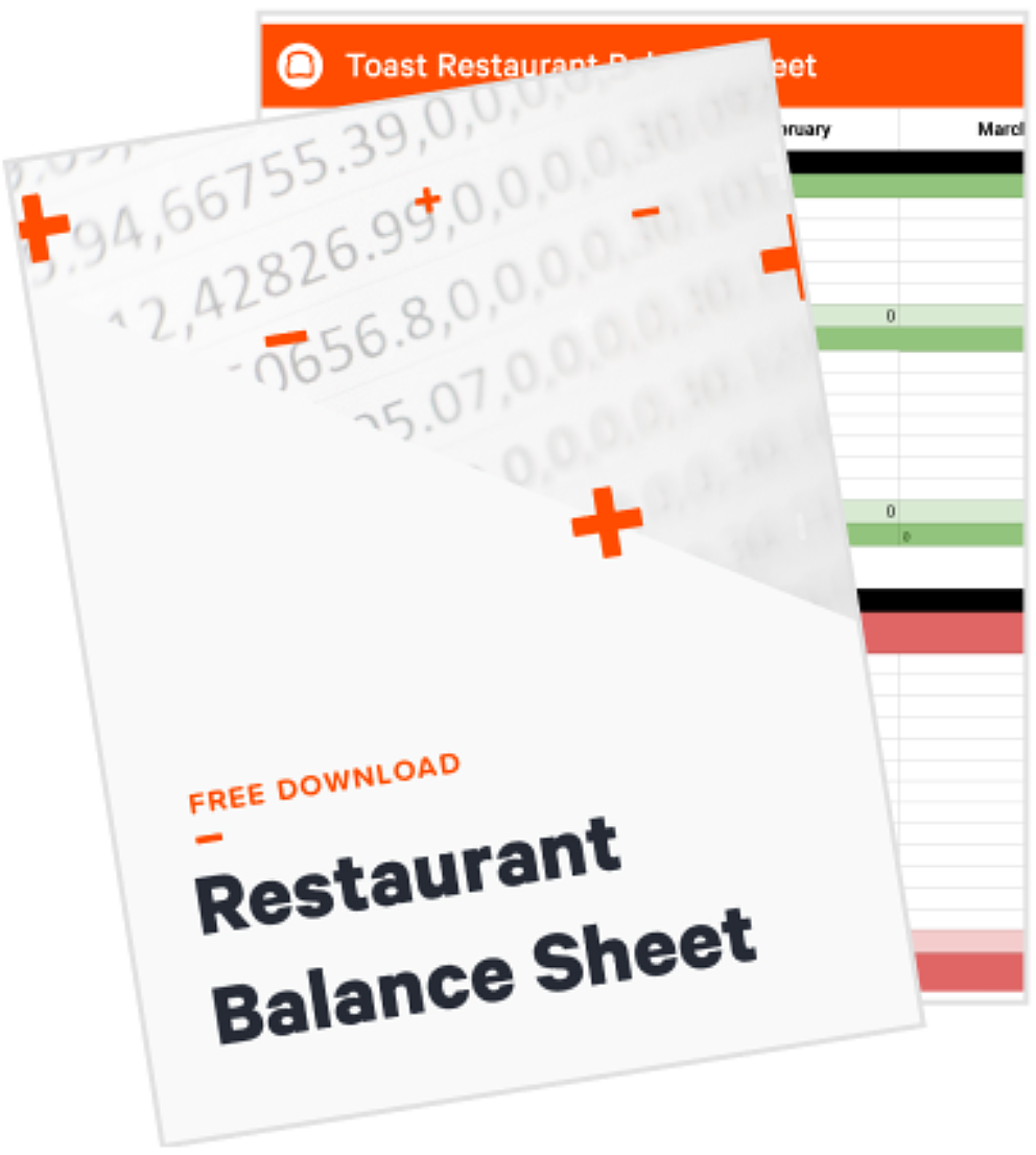 The Restaurant Balance Sheet Template | Toast POS