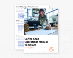 Coffee Shop Operations Manual Template | Toast POS